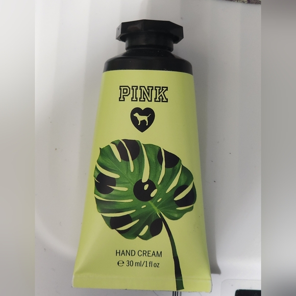 PINK Victoria's Secret | Skincare | New Pink Hand Cream With Green Leaf ...